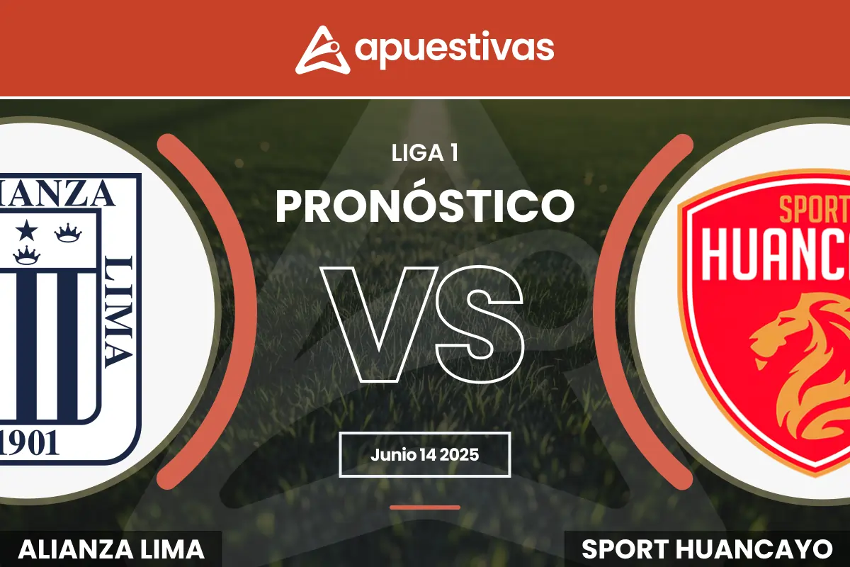 Pronósticos Alianza Lima vs Sport Huancayo: Cuotas